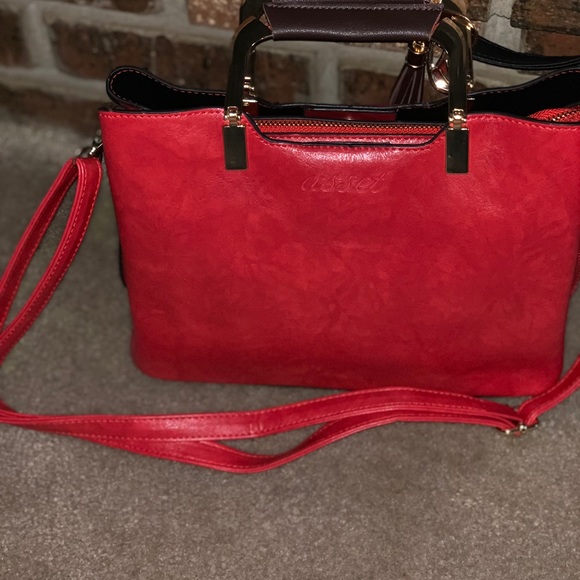 Asset | Bags | Assets Charlie Red Handbag | Poshmark